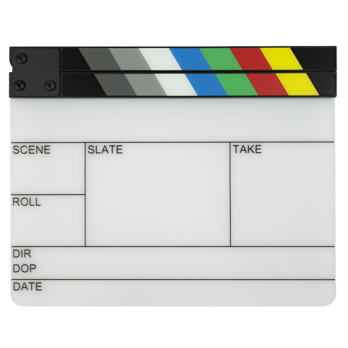 Gripsticks Coloured Clapperboard Kit – Filmsticks