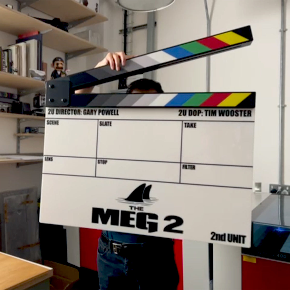 Filmsticks Comedy Jumbo Gripsticks Clapper Stick